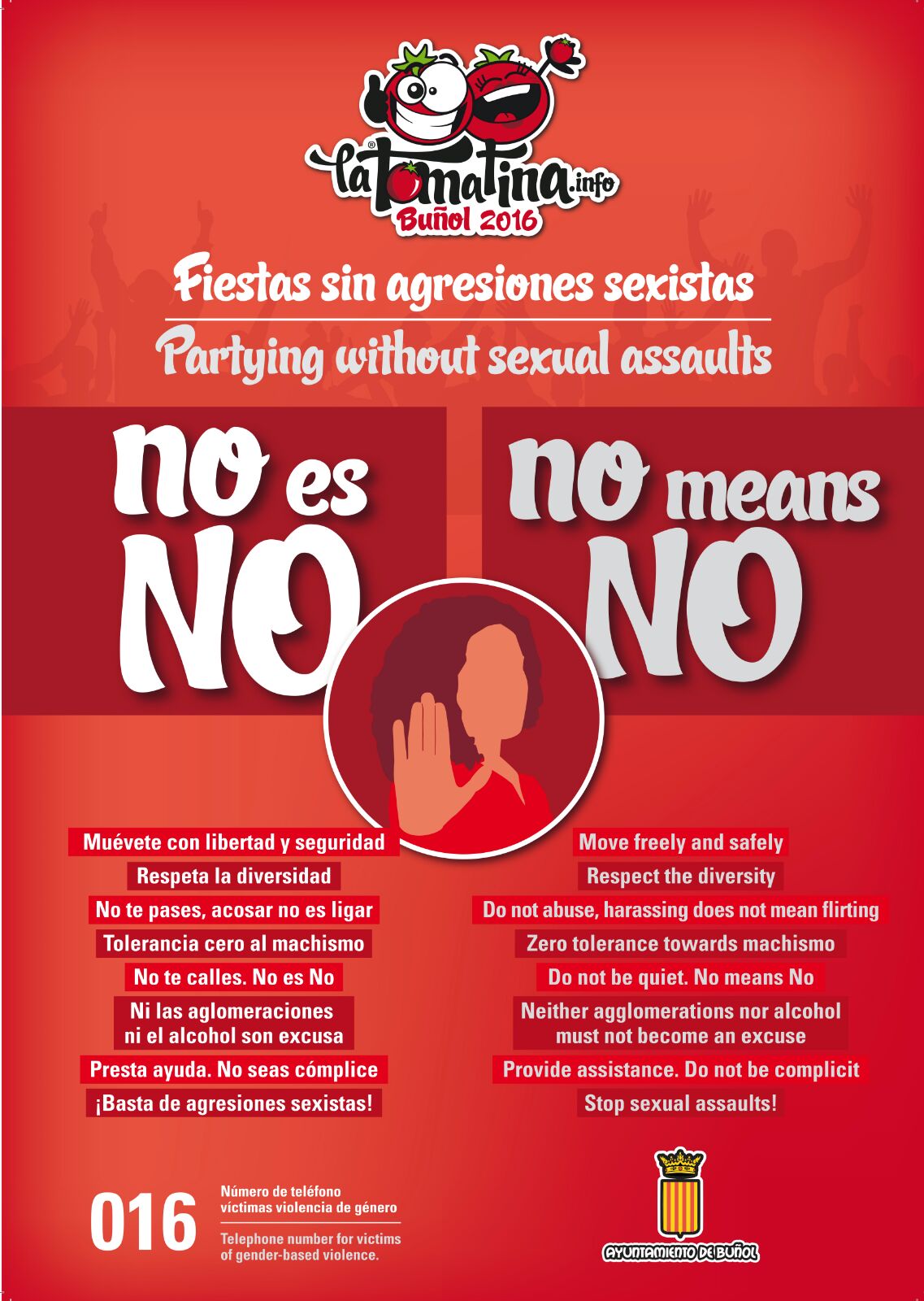 Fiestas sin agresiones sexistas : No es no - Partying without sexual ...